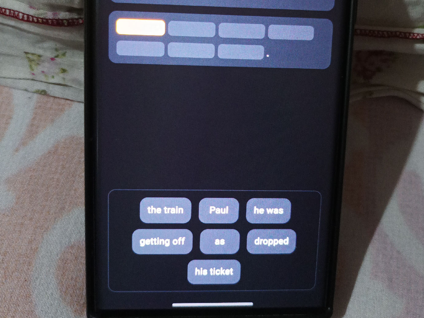 Arrange the following words/phrases to form | StudyX