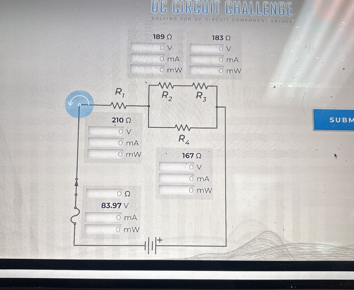 DC CIRCUIT CHALLENGE SOLVING FOR DC CIRCUIT | StudyX