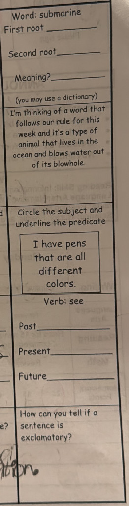 Conjugate the Verb 'See' in Past, Present, | StudyX