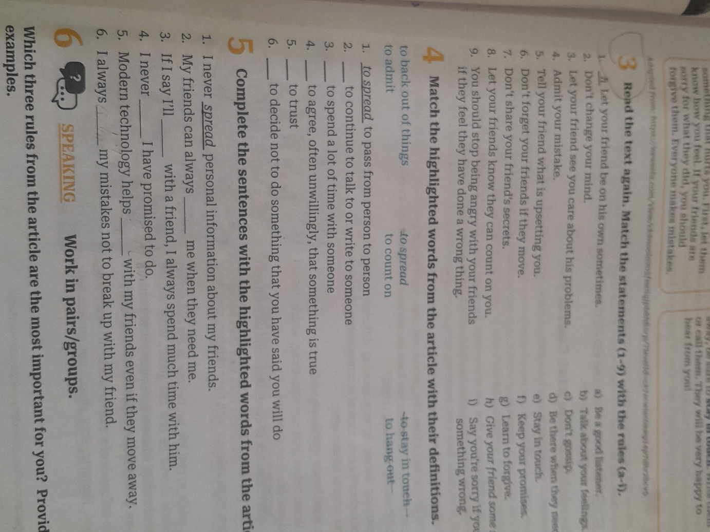 3 Read the text again. Match the statements | StudyX