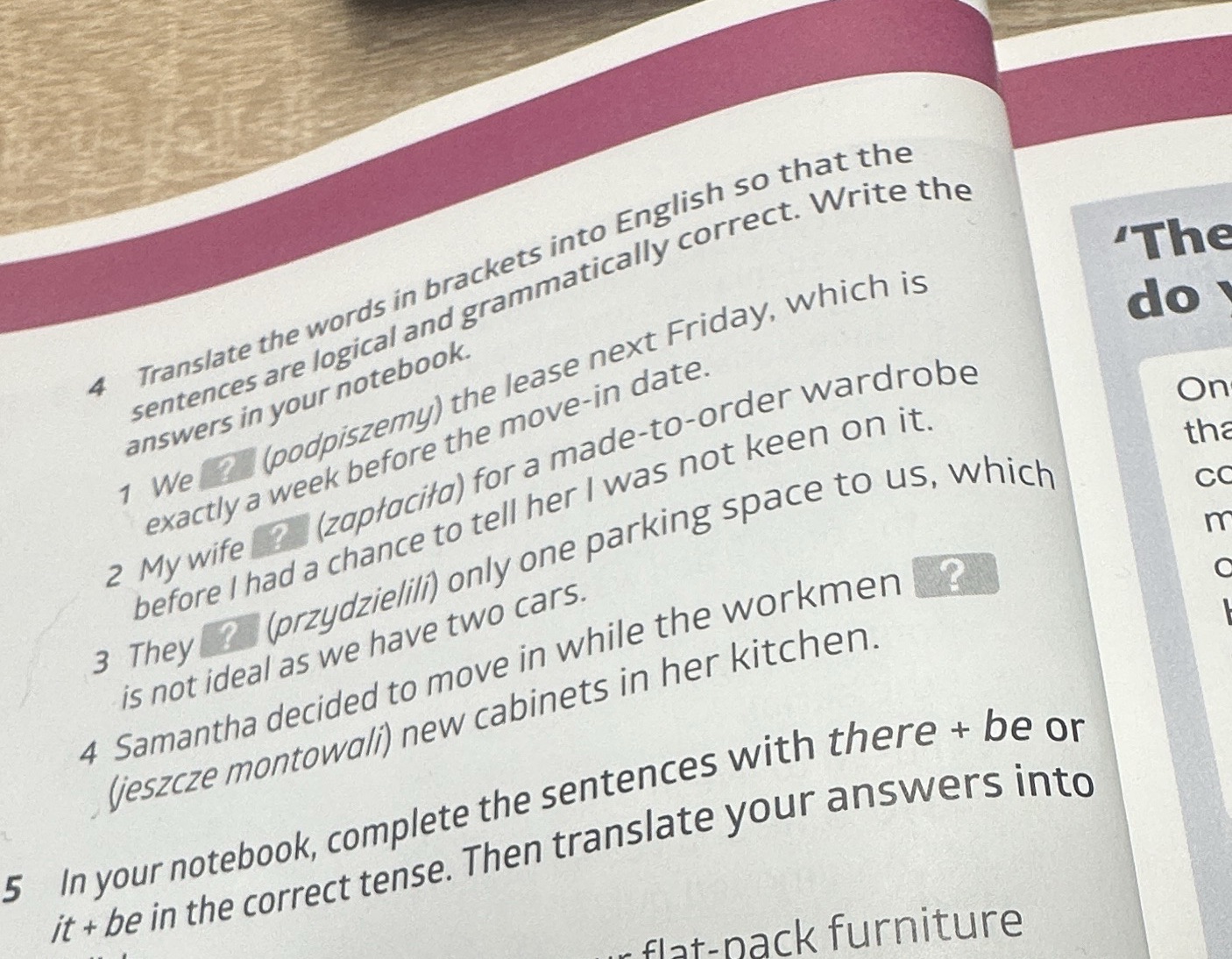 4 Translate the words in brackets into | StudyX