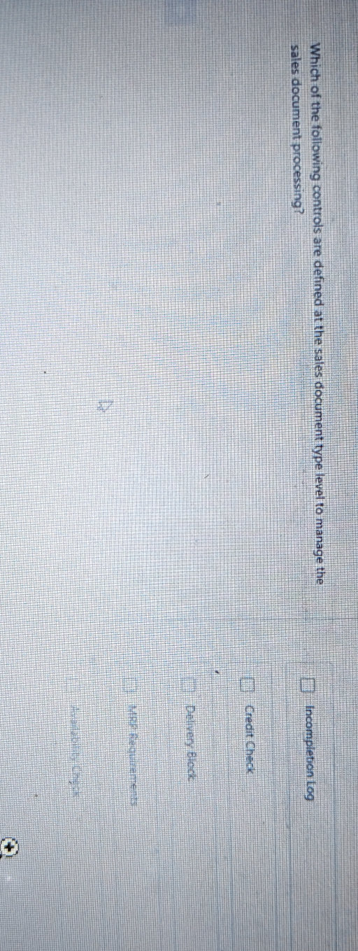 Which of the following controls are defined | StudyX