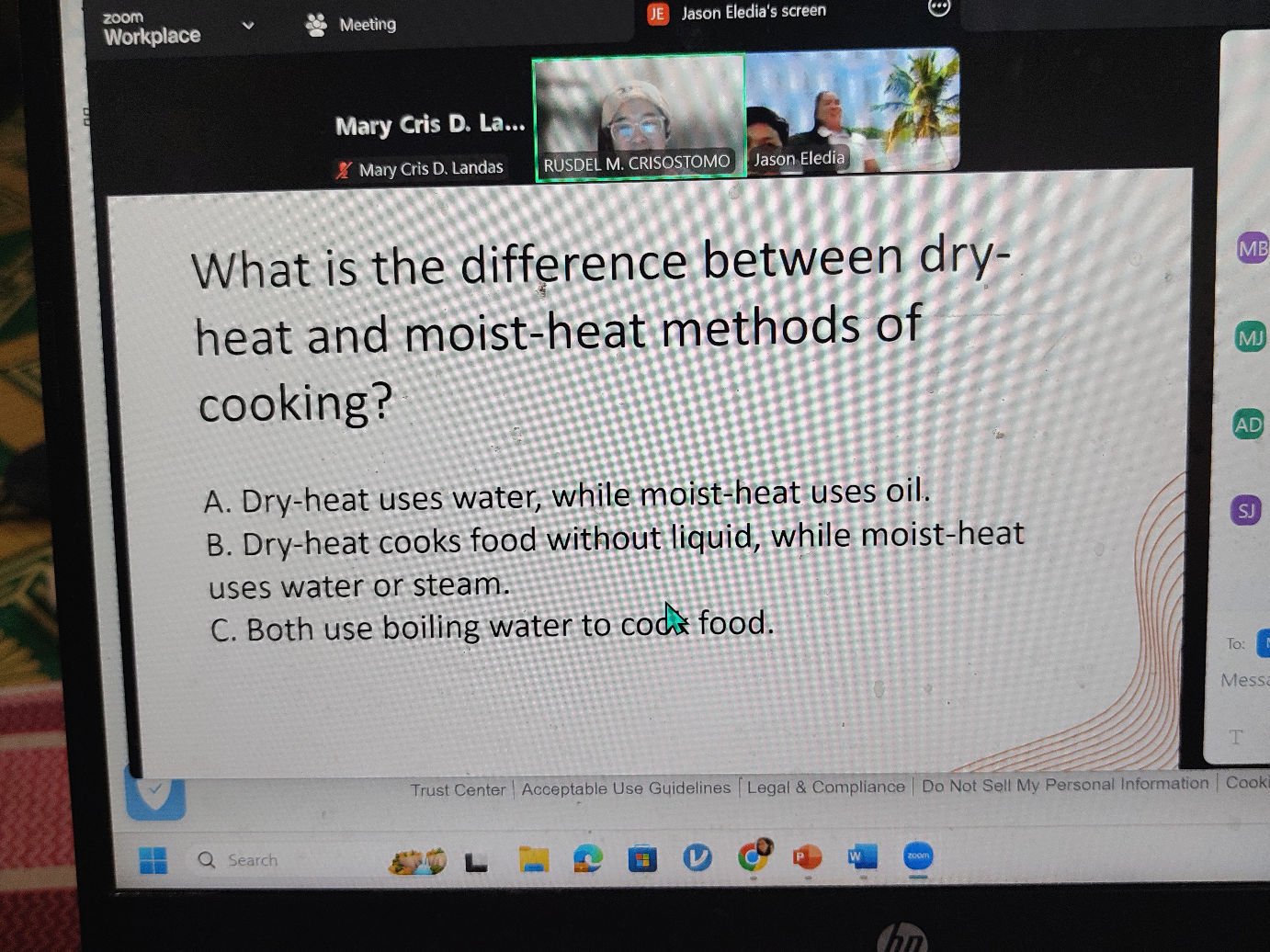 What is the difference between dry-heat and | StudyX
