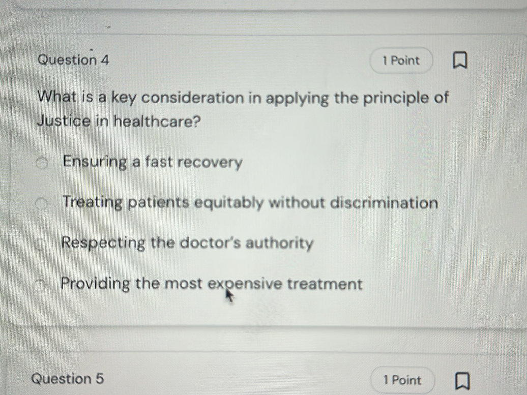 What is a key consideration in applying the | StudyX