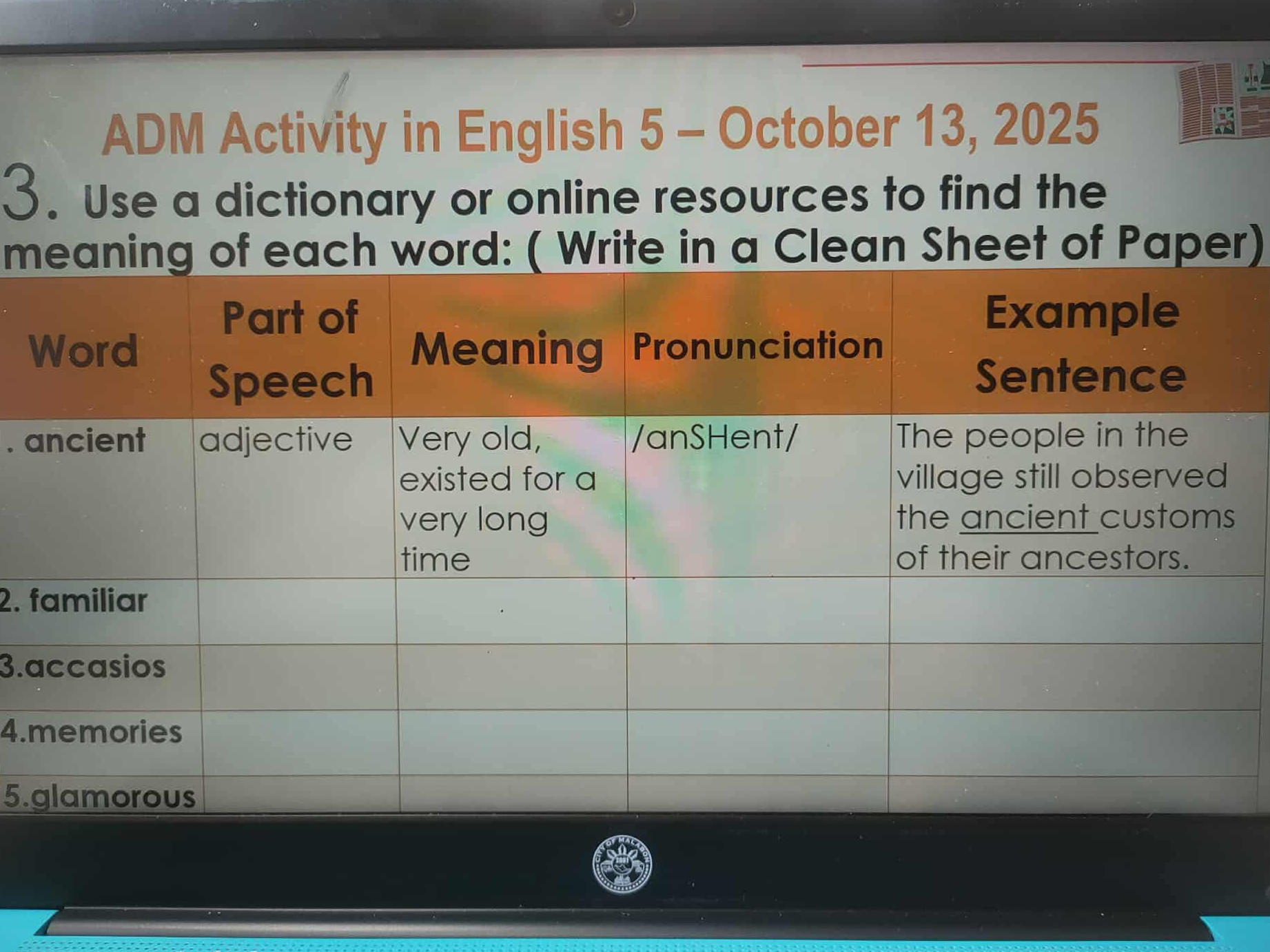 3. Use a dictionary or online resources to | StudyX