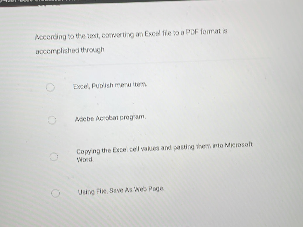 According to the text, converting an Excel | StudyX