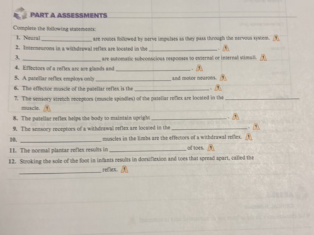 Complete the following statements: 1. | StudyX