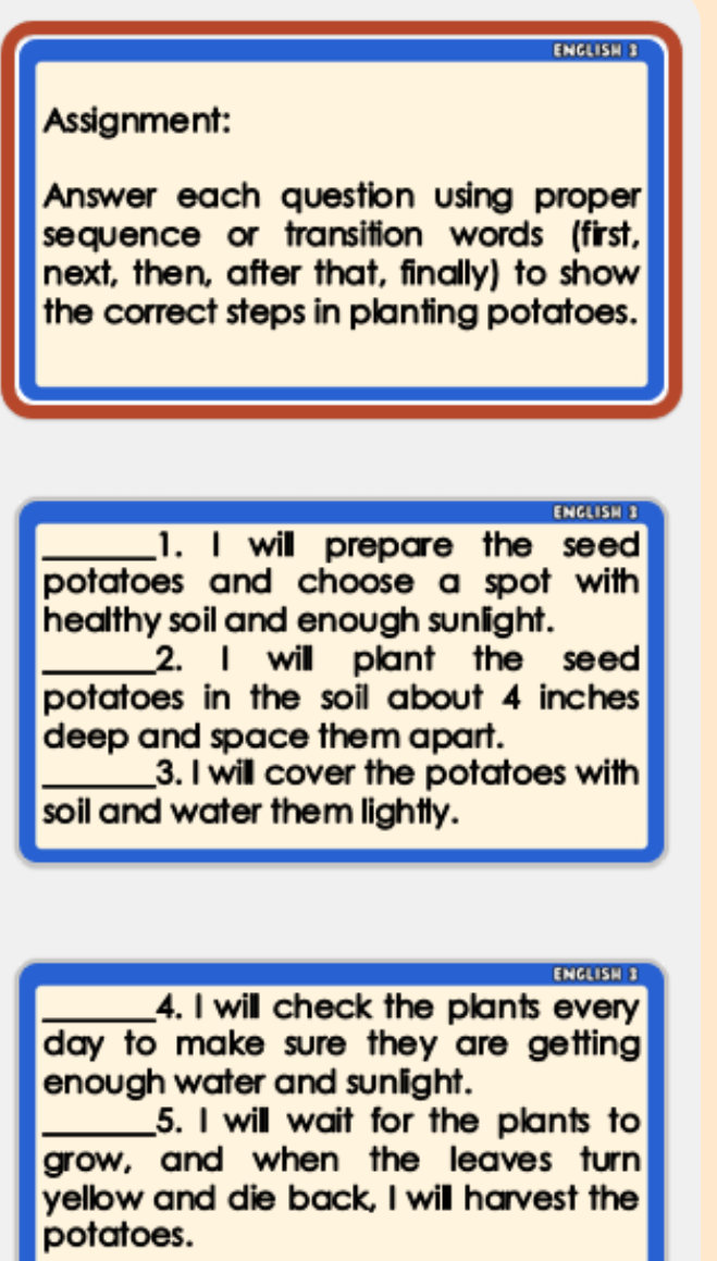 Answer each question using proper sequence | StudyX