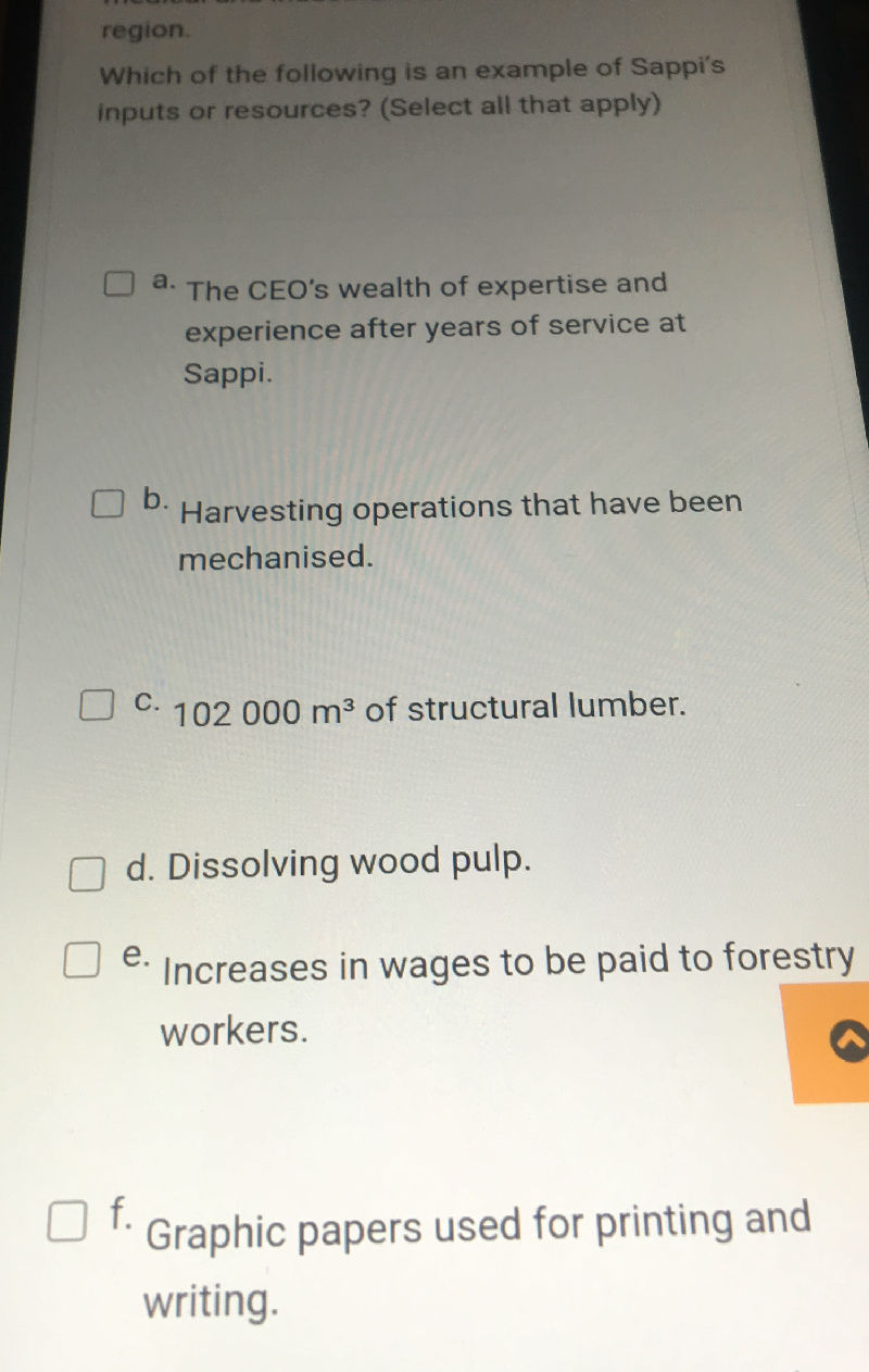 Which of the following is an example of | StudyX