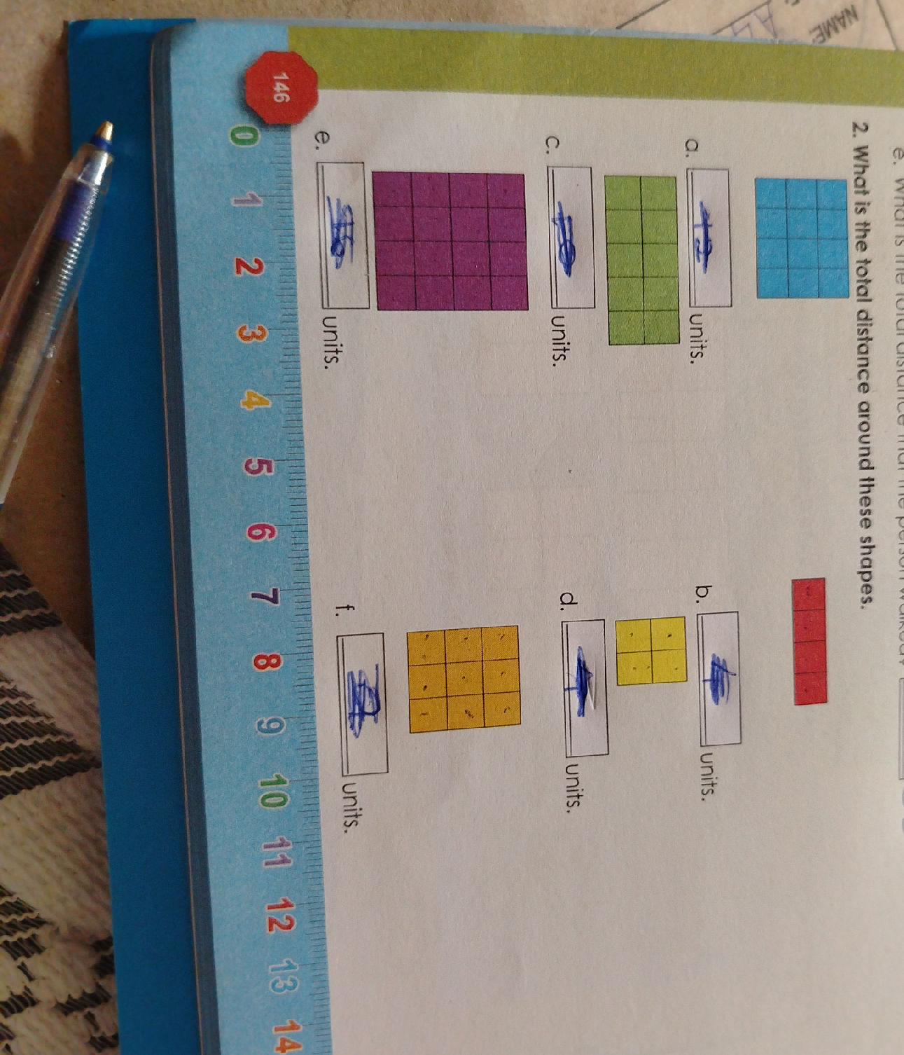 2. What is the total distance around these | StudyX