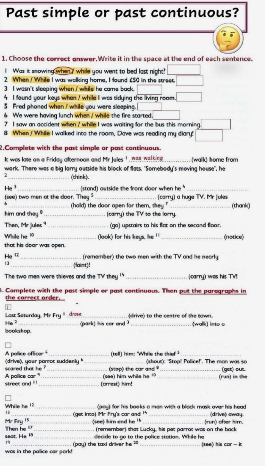 1. Choose the correct answer. Write it in | StudyX