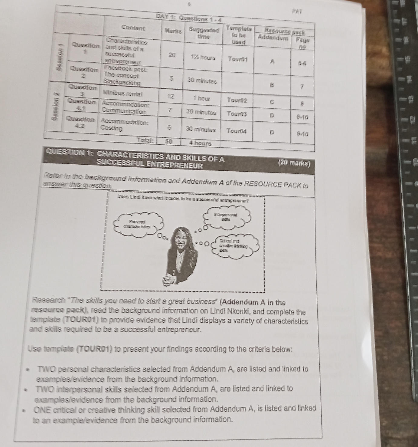 | Session | Question | Content | Marks | | StudyX