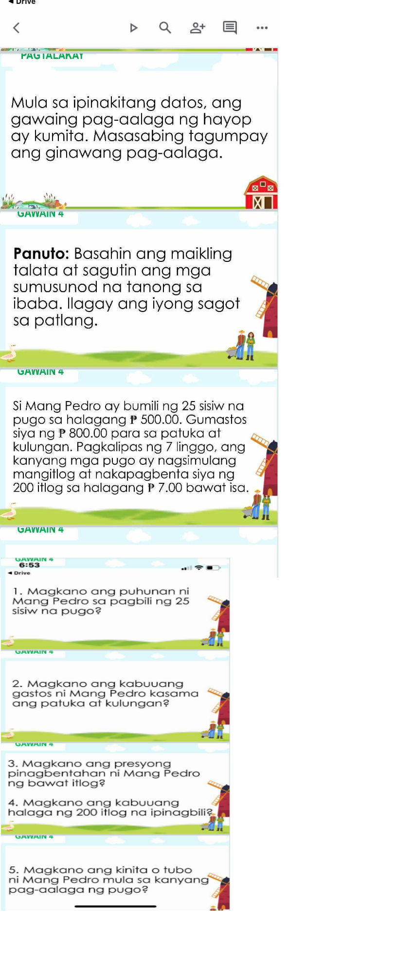 Panuto: Basahin ang maikling talata at | StudyX