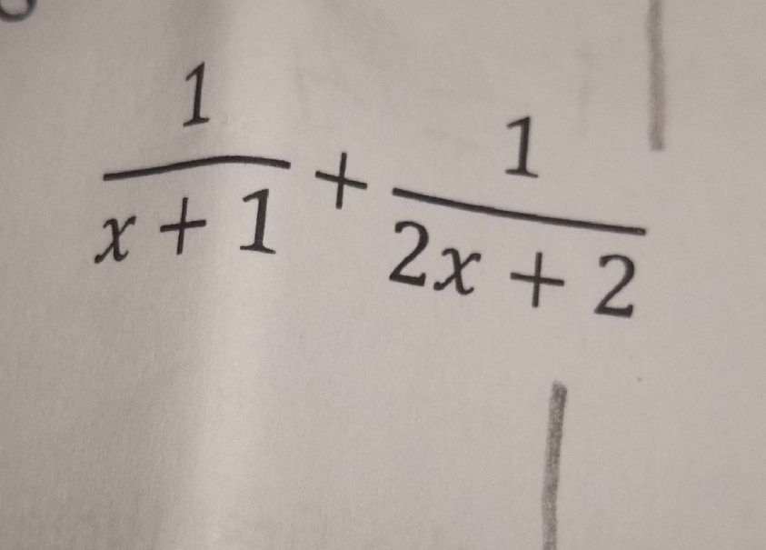 Simplify the expression: $$ {1}{x+1} + | StudyX