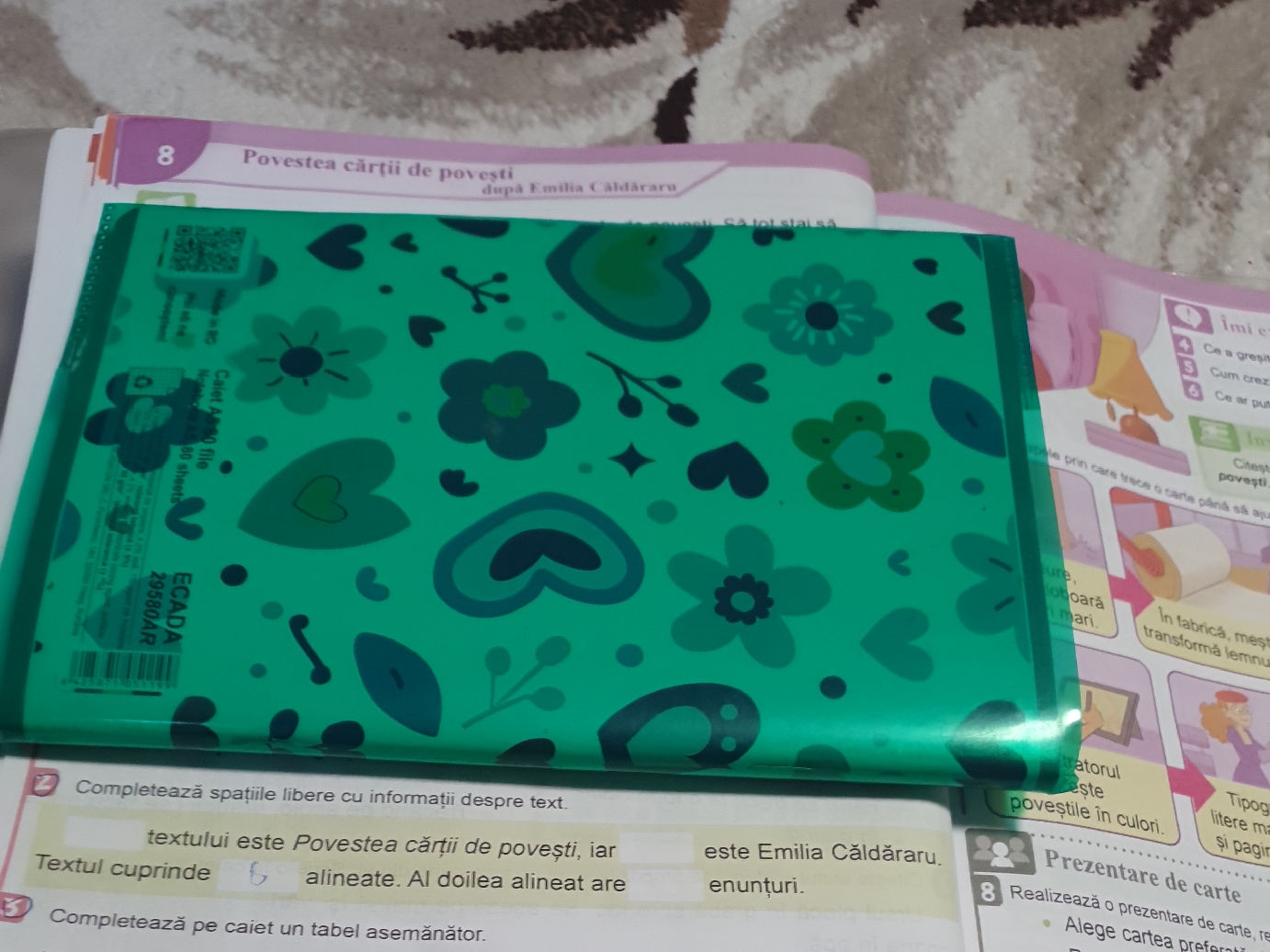 Completează spațiile libere cu informații | StudyX