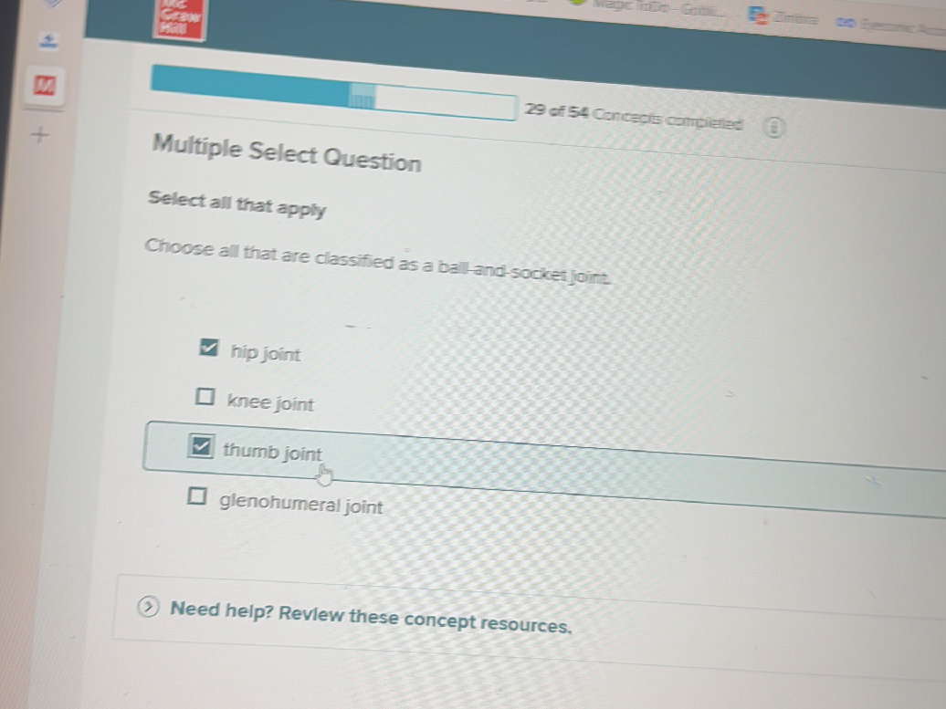 Multiple Select Question Select all that | StudyX