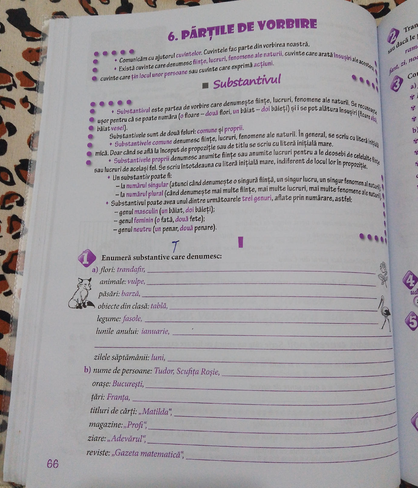 6. PĂRȚILE DE VORBIRE Comunicăm cu ajutorul | StudyX