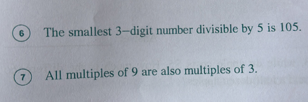 The smallest 3-digit number divisible by 5 | StudyX
