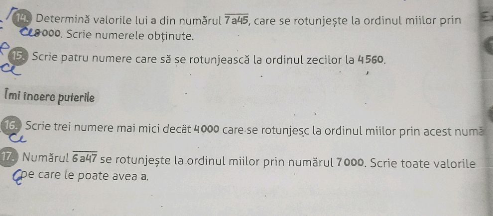 14. Determină valorile lui a din numărul | StudyX