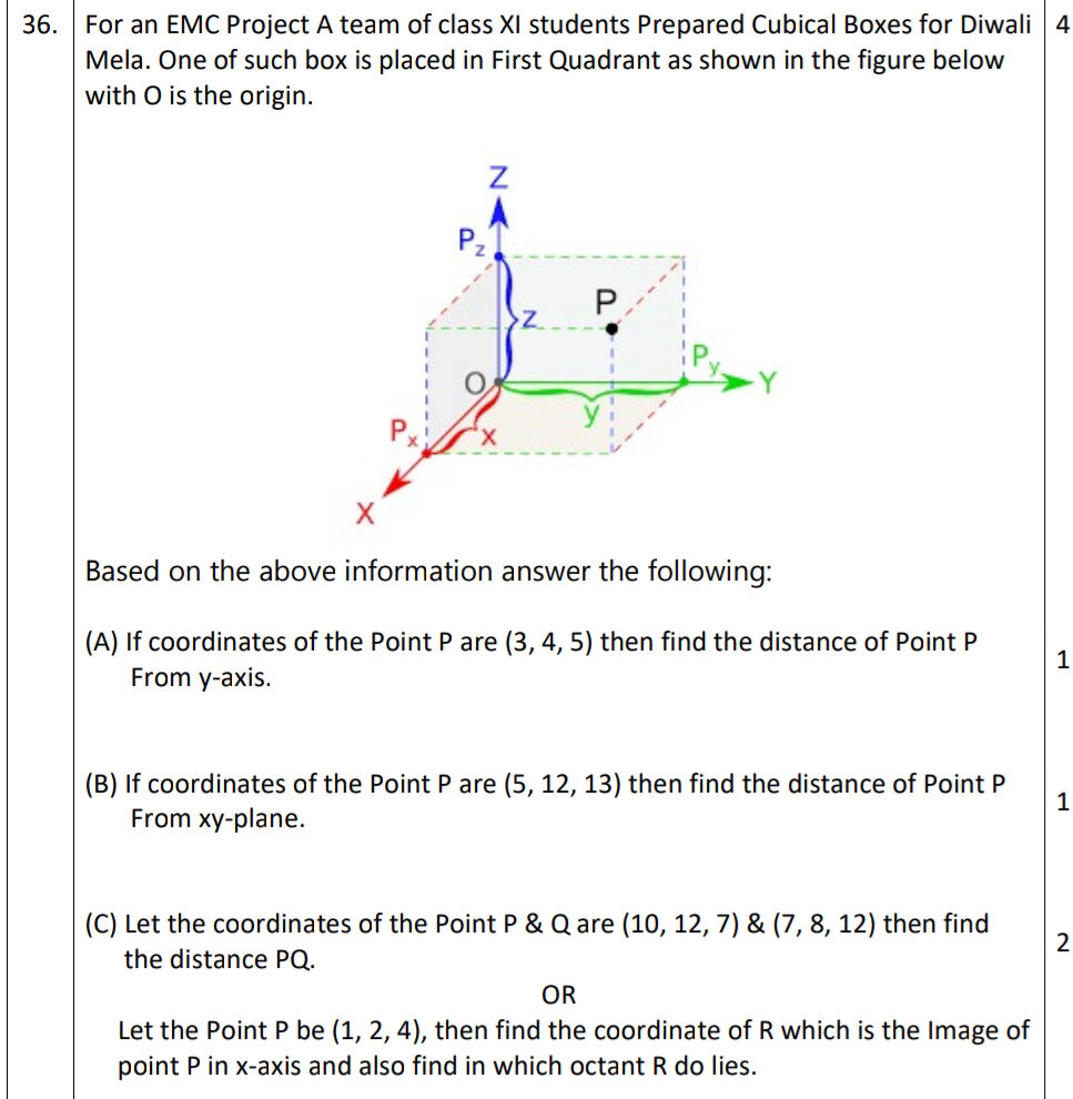 36. For an EMC Project A team of class XI | StudyX
