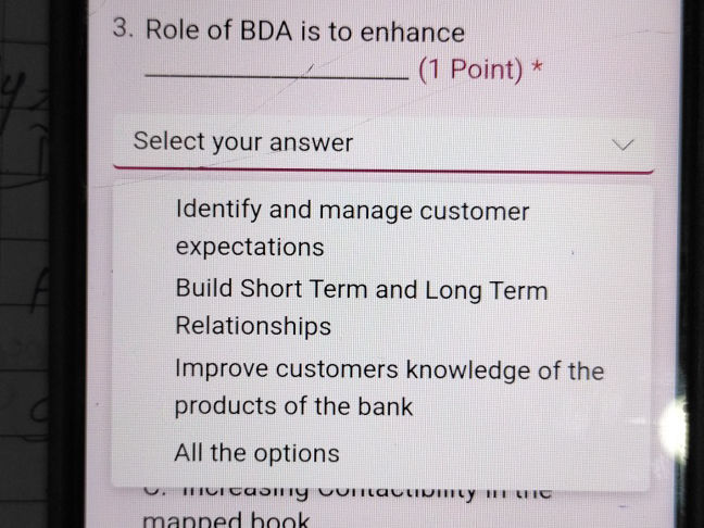 Role of BDA is to enhance Identify and