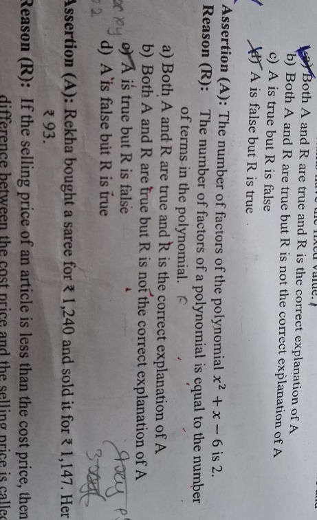 Assertion (A): The number of factors of the | StudyX