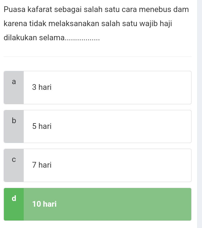 Puasa kafarat sebagai salah satu cara | StudyX