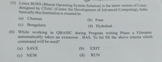 (5) Linux BOSS (Bharat Operating System | StudyX