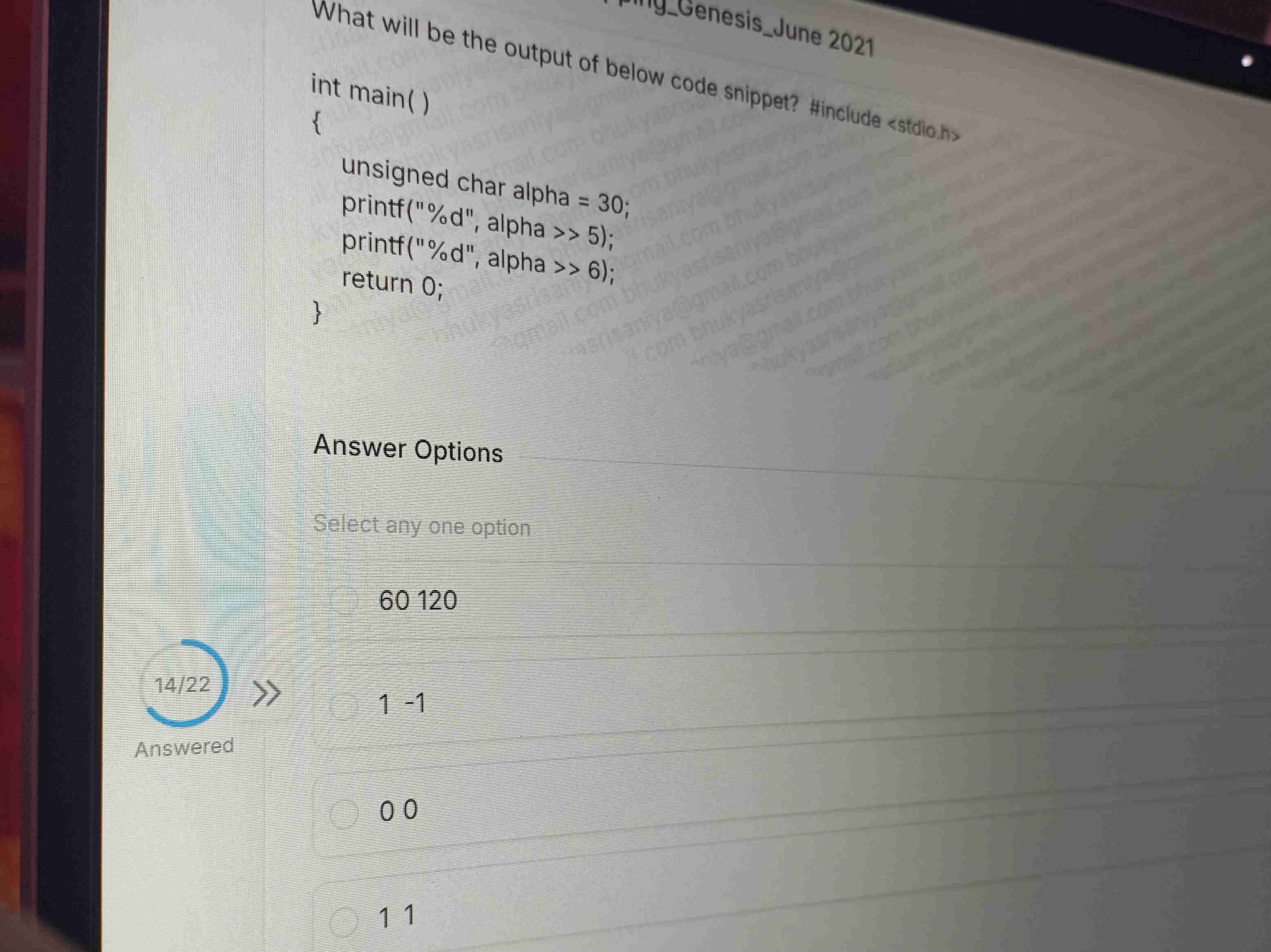 What will be the output of below code | StudyX