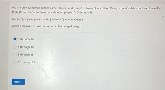 You are previewing two queries named Query1 | StudyX