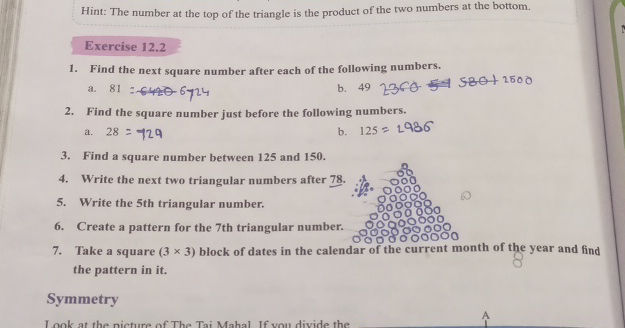 Hint The number at the top of the triangle | StudyX