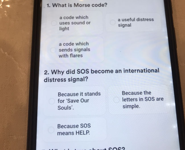 1 What is Morse code a code which uses sound | StudyX