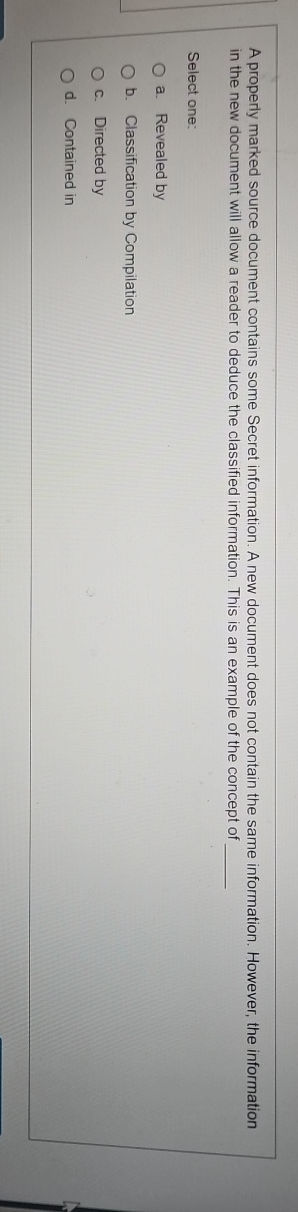 A properly marked source document contains | StudyX