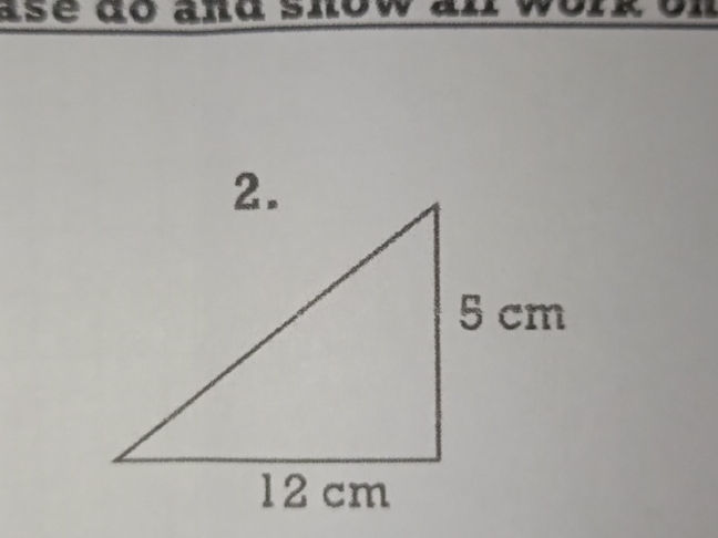 Find the area of the triangle. [Diagram of a | StudyX