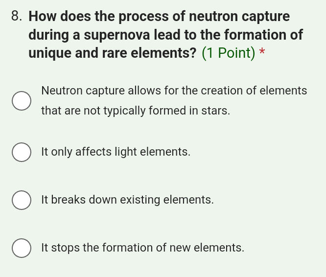 8 How does the process of neutron capture | StudyX