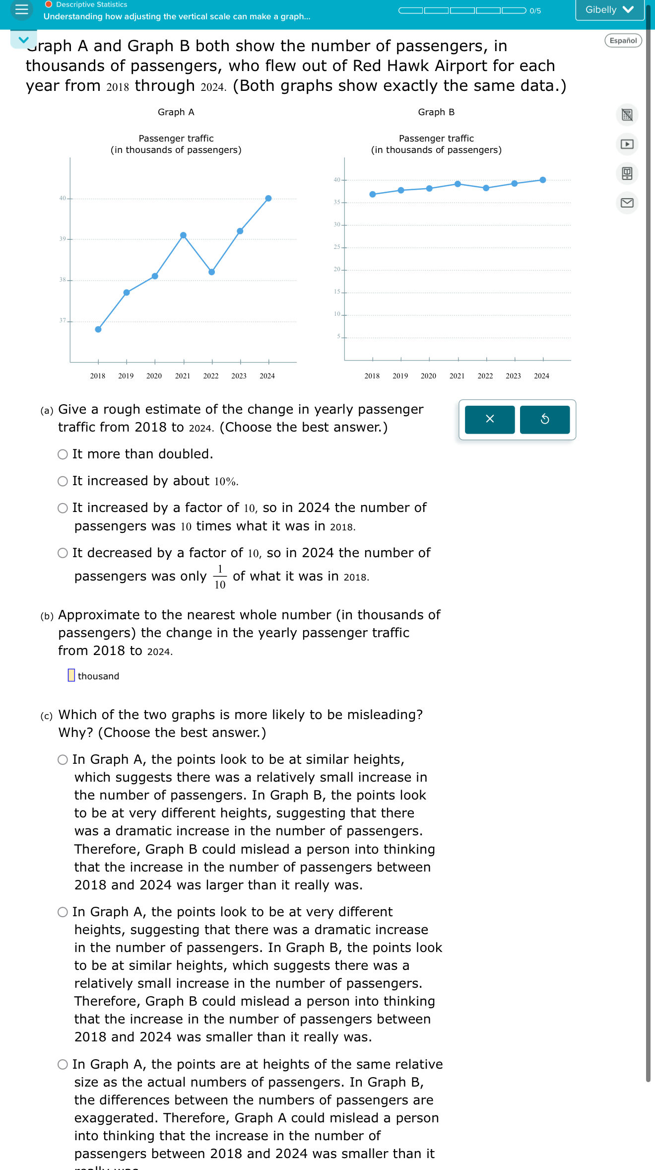 (a) Give a rough estimate of the change in | StudyX