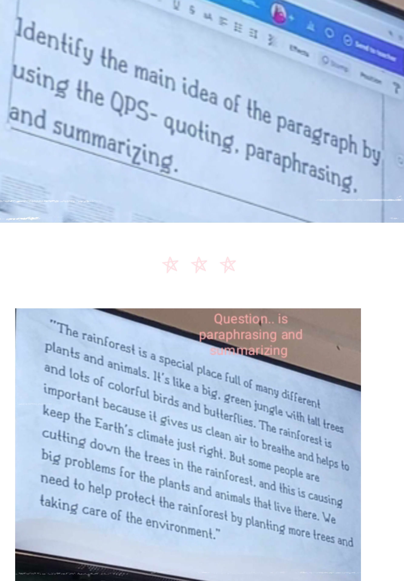 Identify the main idea of the paragraph by | StudyX