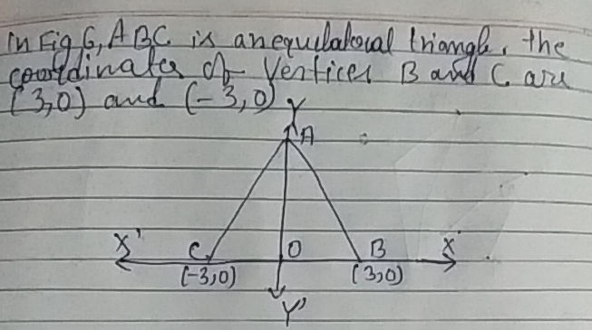 In Fig. 6, ABC is an equilateral triangle, | StudyX