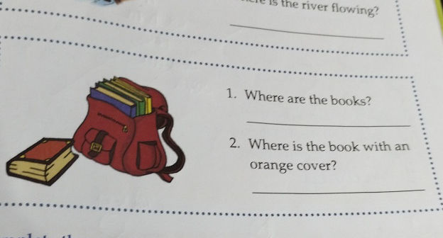 1 Where are the books 2 Where is the book | StudyX