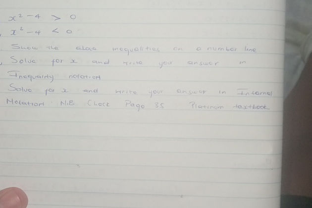 x - 4 0 x - 4 0 Show the above | StudyX