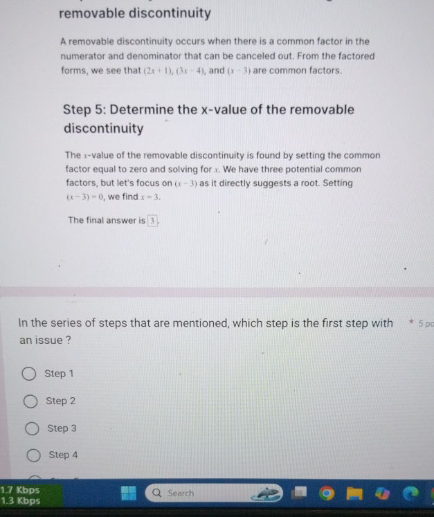 In the series of steps that are mentioned | StudyX