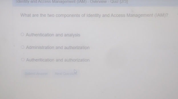 What are the two components of Identity and | StudyX