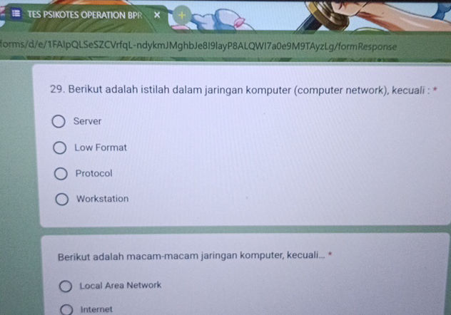 29 Berikut adalah istilah dalam jaringan | StudyX