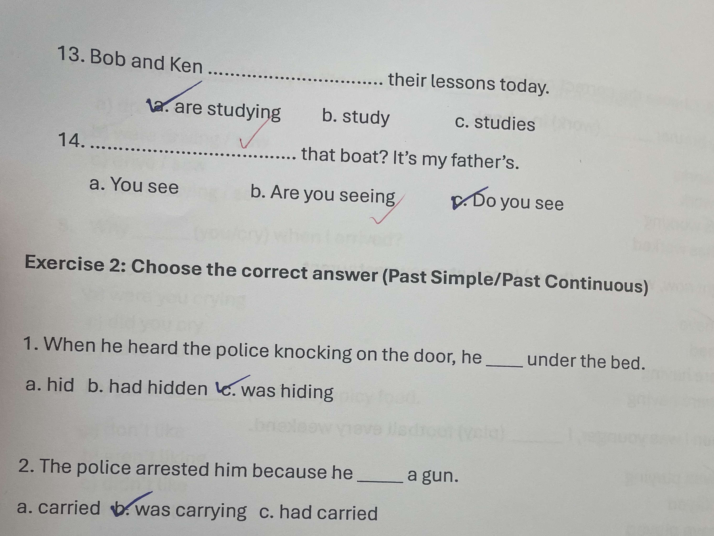 13. Bob and Ken ......................... | StudyX