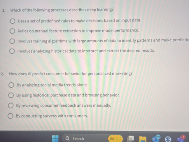 1. Which of the following processes | StudyX