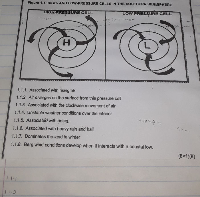 Figure 11 HIGH- AND LOW-PRESSURE CELLS IN | StudyX
