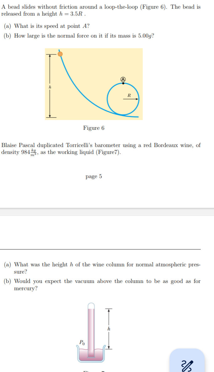 A bead slides without friction around a | StudyX