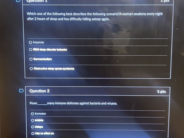 Which one of the following best describes | StudyX