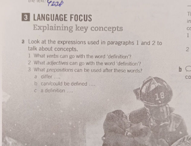 3 LANGUAGE FOCUS Explaining key concepts a | StudyX
