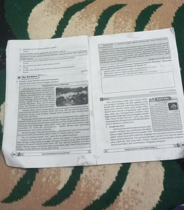 Setelah membaca teks yang berjudul | StudyX